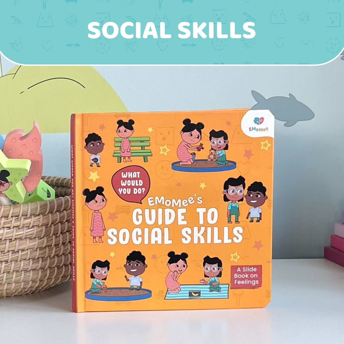 Buy Social Skills Interactive Slide Book for Kids – Emomee